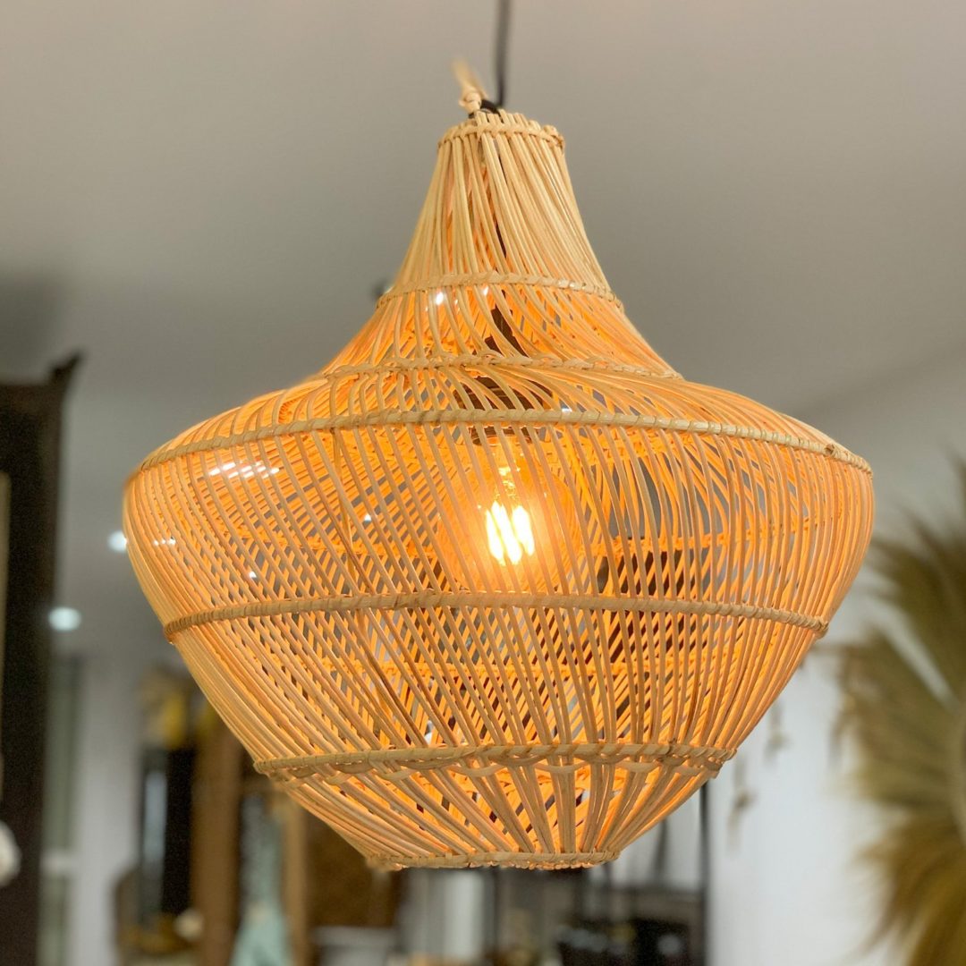 Suspension en rotin - Naturel